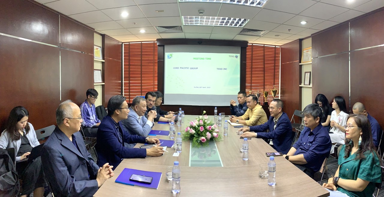 Tập đoàn Core Pacific (Đài Loan) đến thăm và làm việc tại TEXO – Công ...