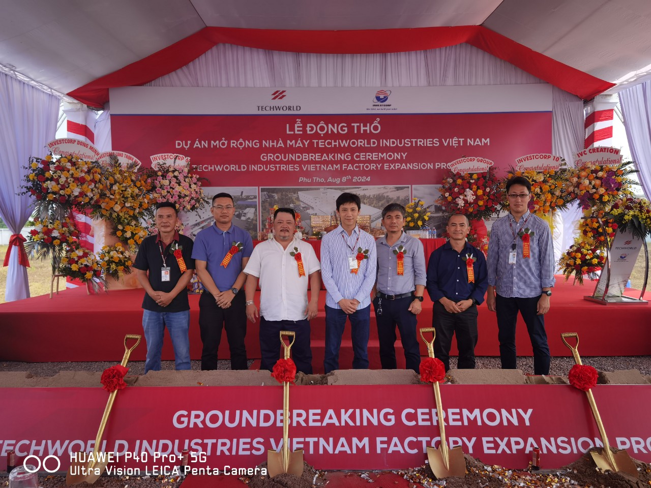 Dự án mở rộng nhà máy Techworld Industries Việt Nam (gđ2)– KCN Phú Hà, Phú Thọ – Công ty CP TEXO ...